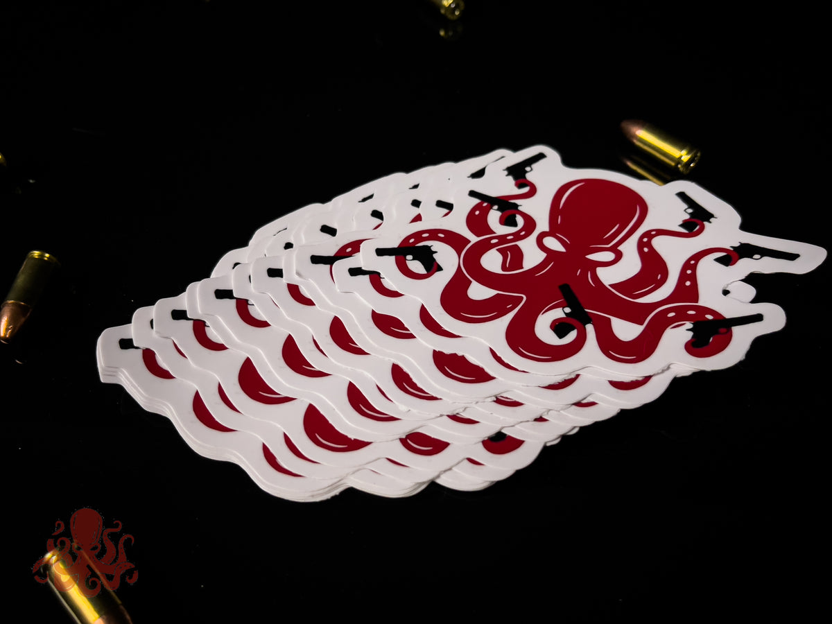 Glocktopus 3” Stickers – Glocktopus Gear