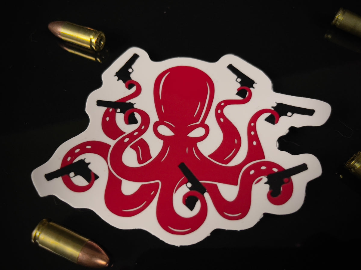 Glocktopus 3” Stickers – Glocktopus Gear